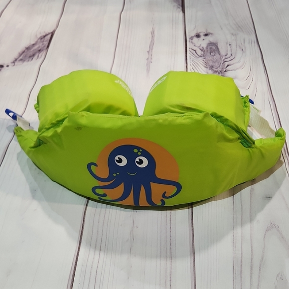 Coleman | Swim | Coleman Kids Swim Vest Green With Blue Octopus | Poshmark
